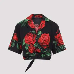 Dolce & Gabbana Dolce Cropped Cotton Shirt