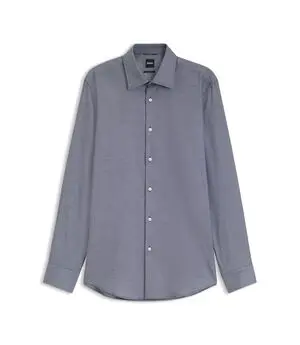 BOSS Slim-fit Shirt In A Cotton Blend