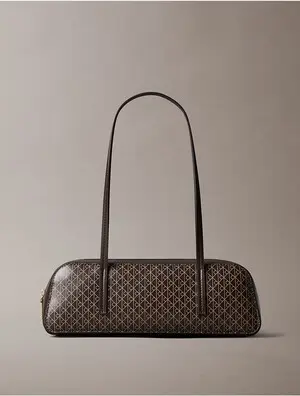 Calvin Klein Emblem Logo Bauletto Bag - Delicioso