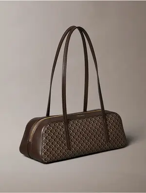 Calvin Klein Emblem Logo Bauletto Bag - Delicioso