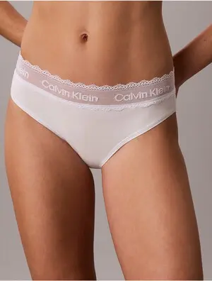Calvin Klein Icon Cotton Lace Trim Bikini
