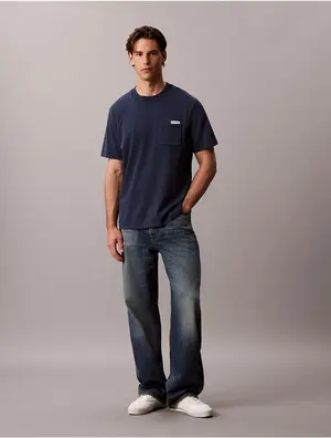 Calvin Klein Garment-dyed Pocket T-shirt
