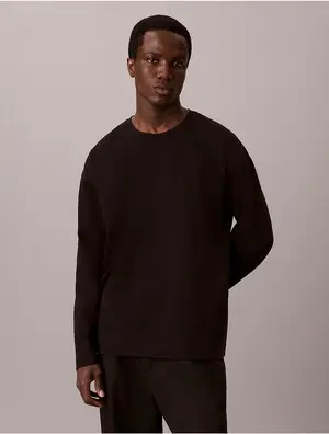 Calvin Klein Calvin Klein Oversized Monologo Tee Black