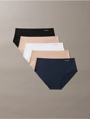 Calvin Klein Invisibles 5-pack Hipster - Multi