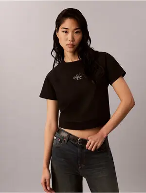 Calvin Klein Off The Shoulder Performance Tops For Women