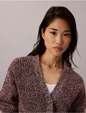 Calvin Klein Mouline Relaxed Cardigan