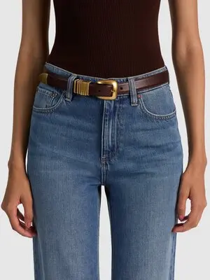 Alice + Olivia Alice + Olivia Hayden Gilded Belt Black/gold