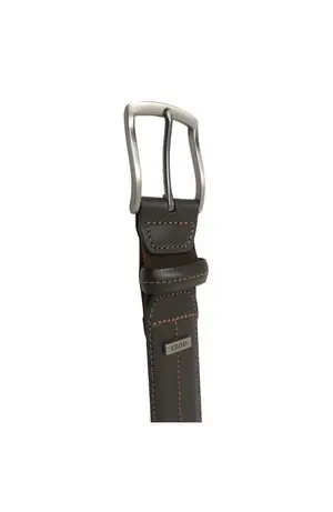 IZOD Elastic Power Stretch Leather Belt