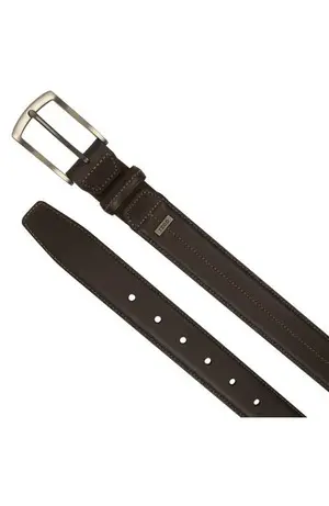 IZOD Elastic Power Stretch Leather Belt