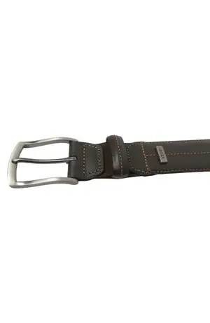 IZOD Elastic Power Stretch Leather Belt