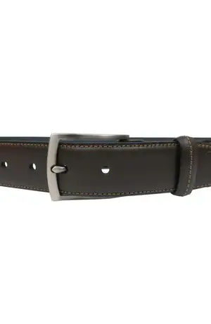 IZOD Elastic Power Stretch Leather Belt