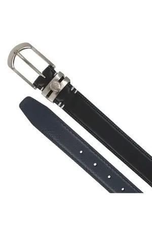 IZOD Golf Stretch Comfort Leather Belt With Metal Keeper