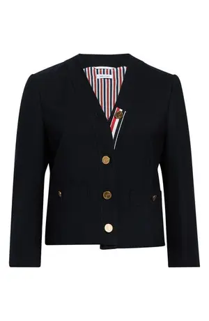 Thom Browne Wool Cardigan Jacket