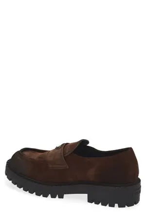 Prada Leather Penny Loafer