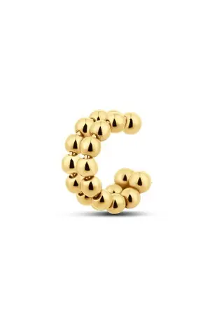 SHYMI Beaded Ball Ear Cuff - Gold