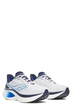 Saucony Triumph 24 Running Shoe - White/naval