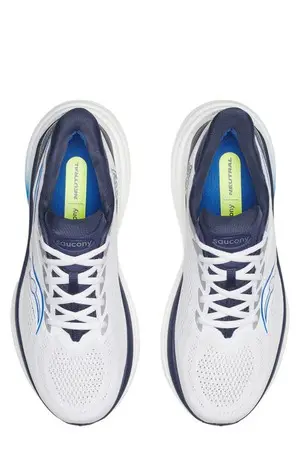 Saucony Triumph 24 Running Shoe - White/naval