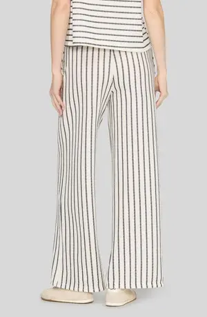 PROJECT SOCIAL T Zadie Striped Wide Leg Pants