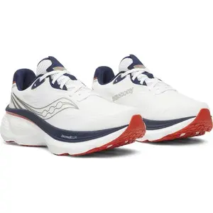 Saucony Hurricane 26 Running Shoe White/naval