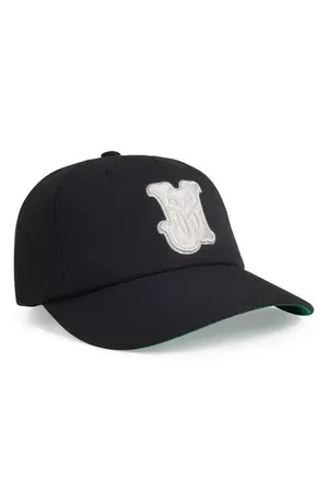 Hudson Jeans 3d Logo Baseball Cap - Jet Black
