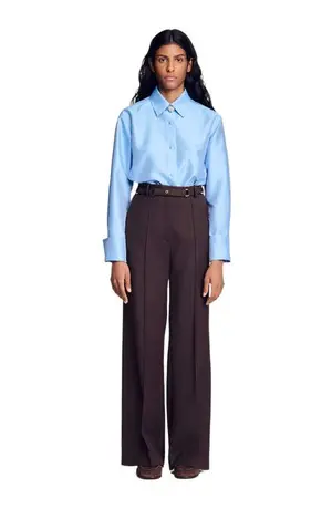 Sandro Metal Ring Trousers