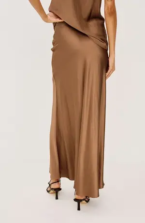 Rails Romina Satin Maxi Skirt