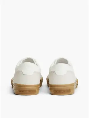 Tommy Hilfiger Tommy Logo Leather Sneaker