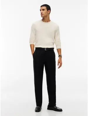 Tommy Hilfiger Regular Fit Twill Pants - Black