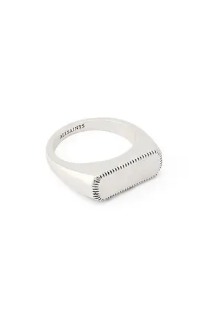 ALLSAINTS Smooth Rectangular Signet Ring