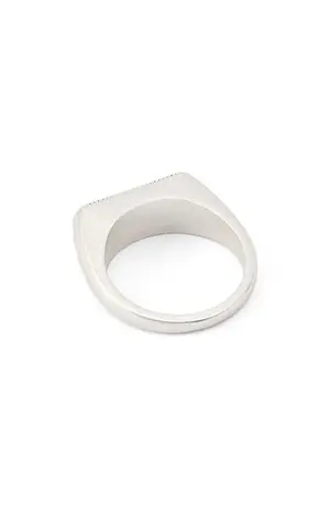 ALLSAINTS Smooth Rectangular Signet Ring