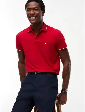 Tommy Hilfiger Regular Fit Th Performance Jersey Polo
