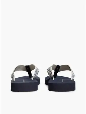 Tommy Hilfiger Jacquard Monogram Flip-flop