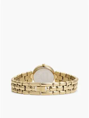 Tommy Hilfiger Round Dress Watch With Link Bracelet
