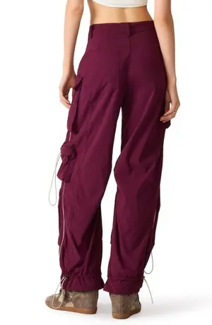 Steve Madden Jacey Wide Leg Cargo Pants