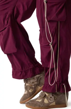 Steve Madden Jacey Wide Leg Cargo Pants