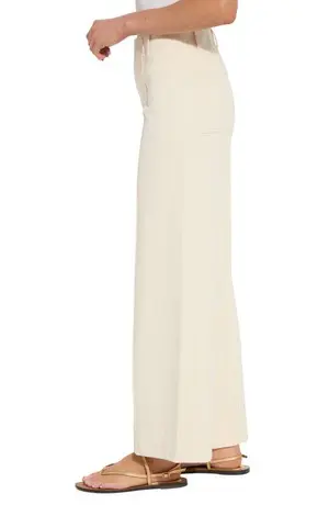 Lyssé Nova High Waist Pintuck Wide Leg Jeans