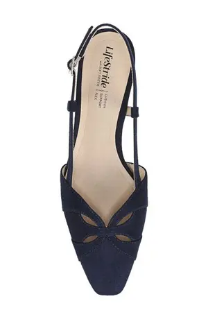 LIFESTRIDE Landon Slingback Pump - Sapp Blue