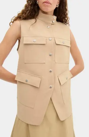 ALIGNE Winnie Gilet - Camel