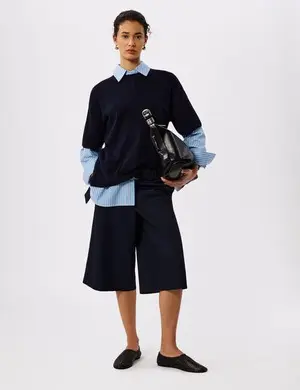 Whistles Fine Knit T-shirt
