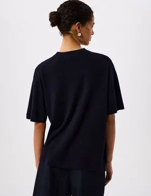 Whistles Fine Knit T-shirt