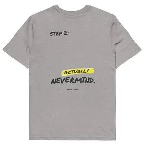ANCHOR & CREW Organic Cotton T-shirt With Graphic Print - Grey