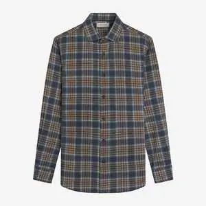 Allen Edmonds Bugatchi Axel Woven Long-sleeve Shirt