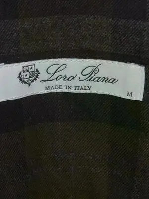 Loro Piana Caral Plaid Overshirt