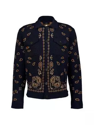 Alanui Bandana Jacquard Jacket