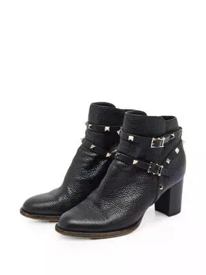 Valentino Garavani Rockstud Cage Ankle Boots