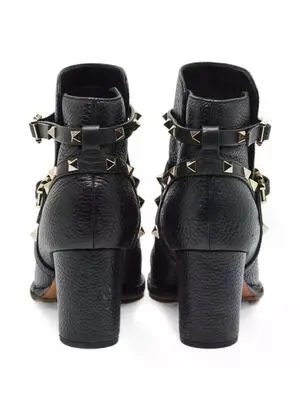 Valentino Garavani Rockstud Cage Ankle Boots