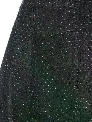 Armani Exchange Embellished Crop Jacket