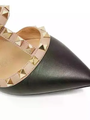 Valentino Garavani Rockstud Caged Pumps - Black
