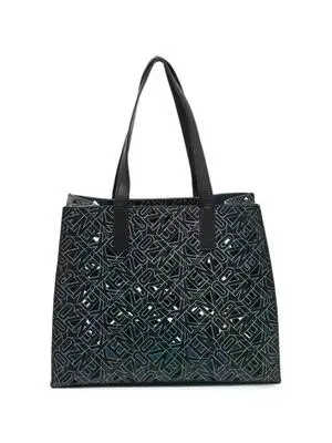 Kenzo Flying Logo Laser-cut Tote Bag