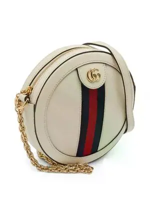 Gucci Ophidia Round Shoulder Bag - Neutrals
